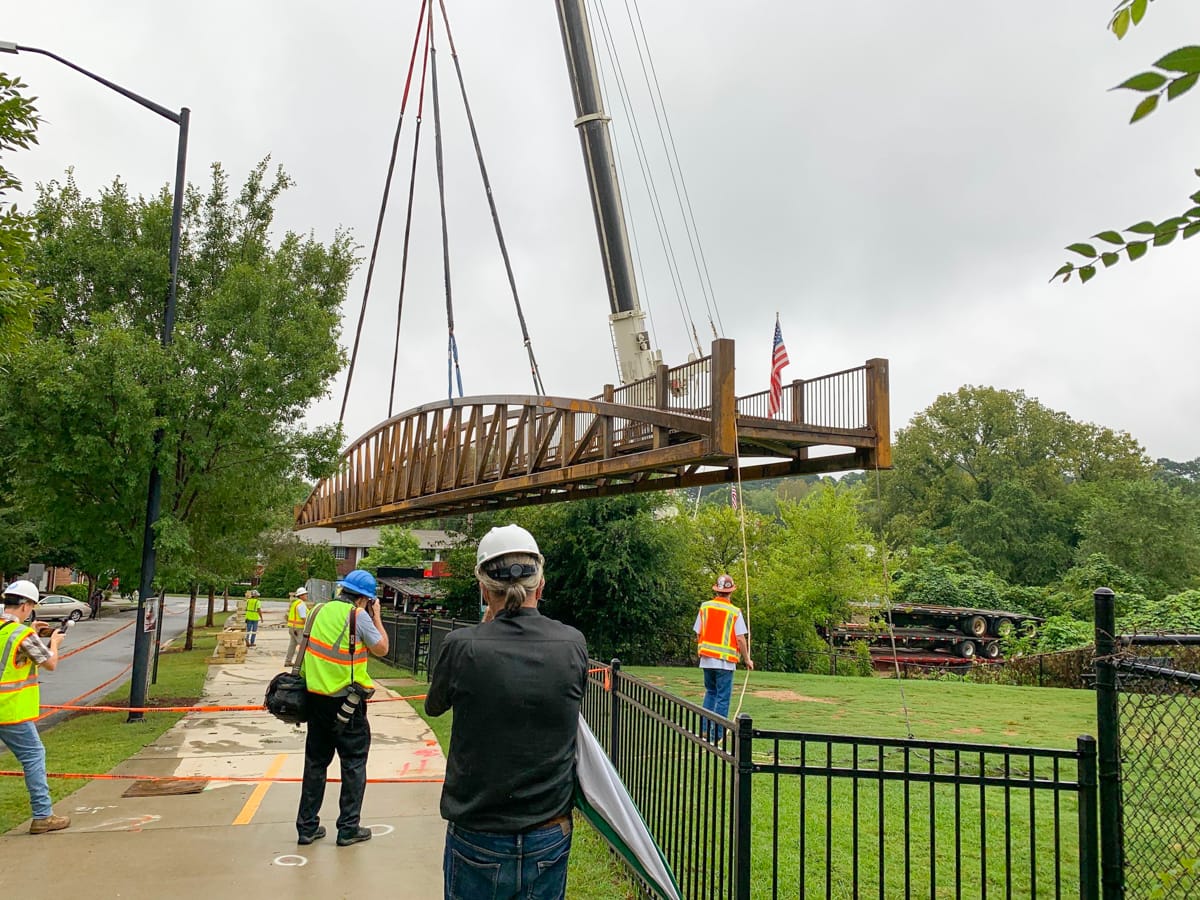$2M Bridge Marks Next Step In Connecting Buckhead Trail System - Buckhead