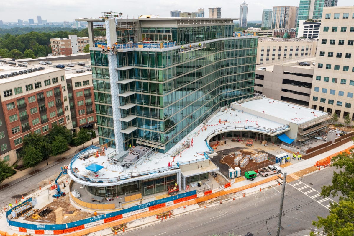 The New Thompson Hotel is Well Underway in Buckhead Village - Buckhead