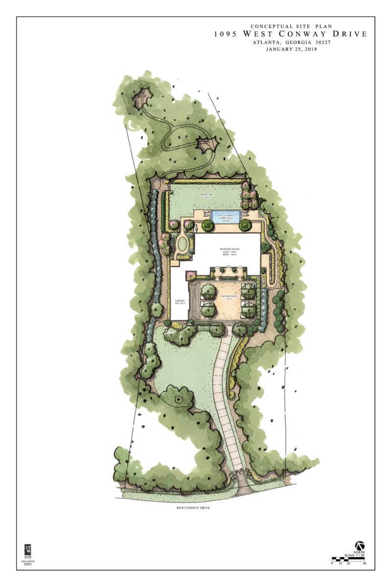 Stylish Hilltop Estate on West Conway Drive - Buckhead