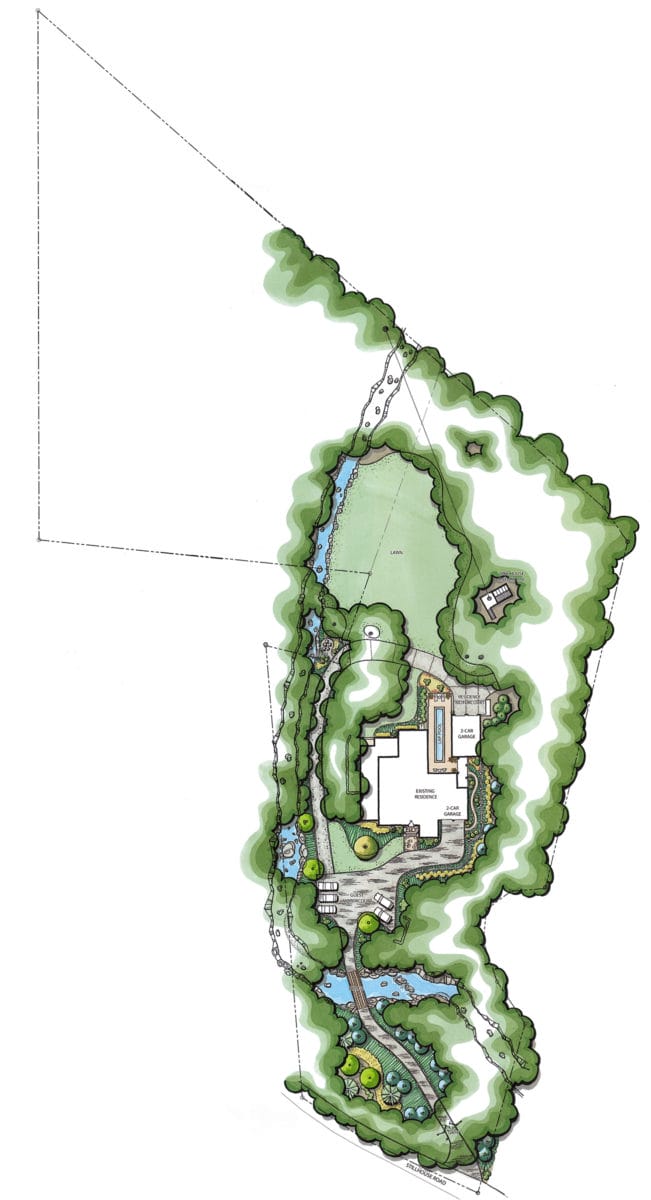 Custom home offers 4.5-Acre streamside sanctuary in Vinings - Buckhead