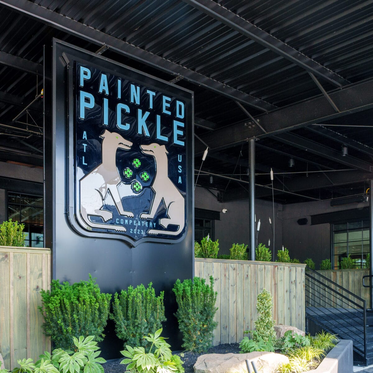 The Painted Pickle ‘compeatery’ brings a unique dining and recreation ...